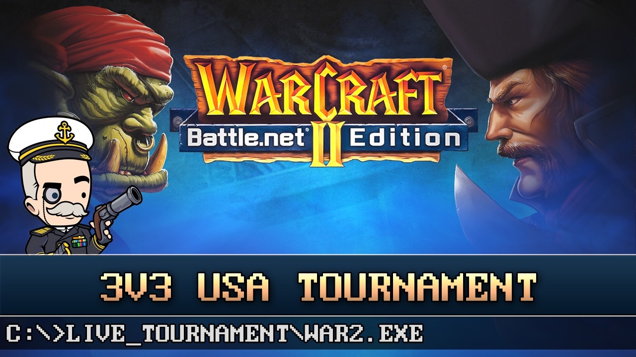 Warcast! 3v3 Live Tournament on the Warcraft 2 USA Server 10 May 24 ...