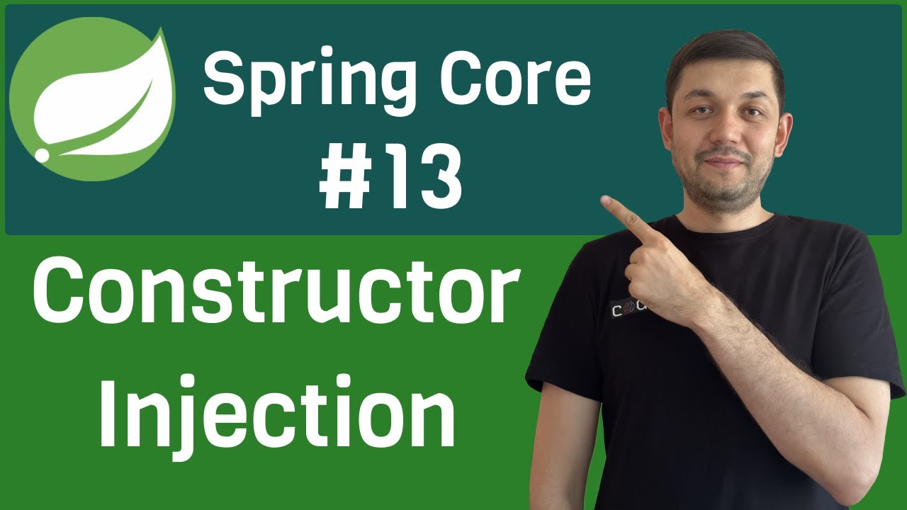 Spring asoslari. 13 - Constructor Injection | spring dependency ...