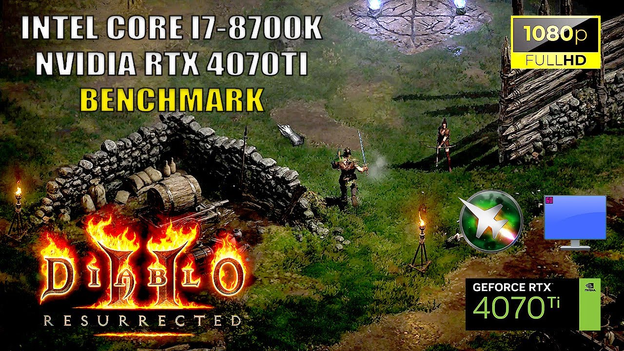 DIABLO II RESURRECTED PC BENCHMARK - 1080p ULTRA SETTINGS | i7-8700K ...