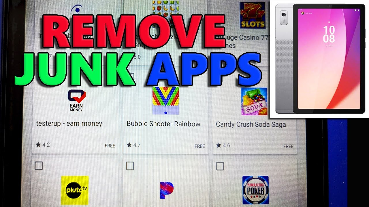 How to Remove Any App from an Android Phone or Tablet - YouTube