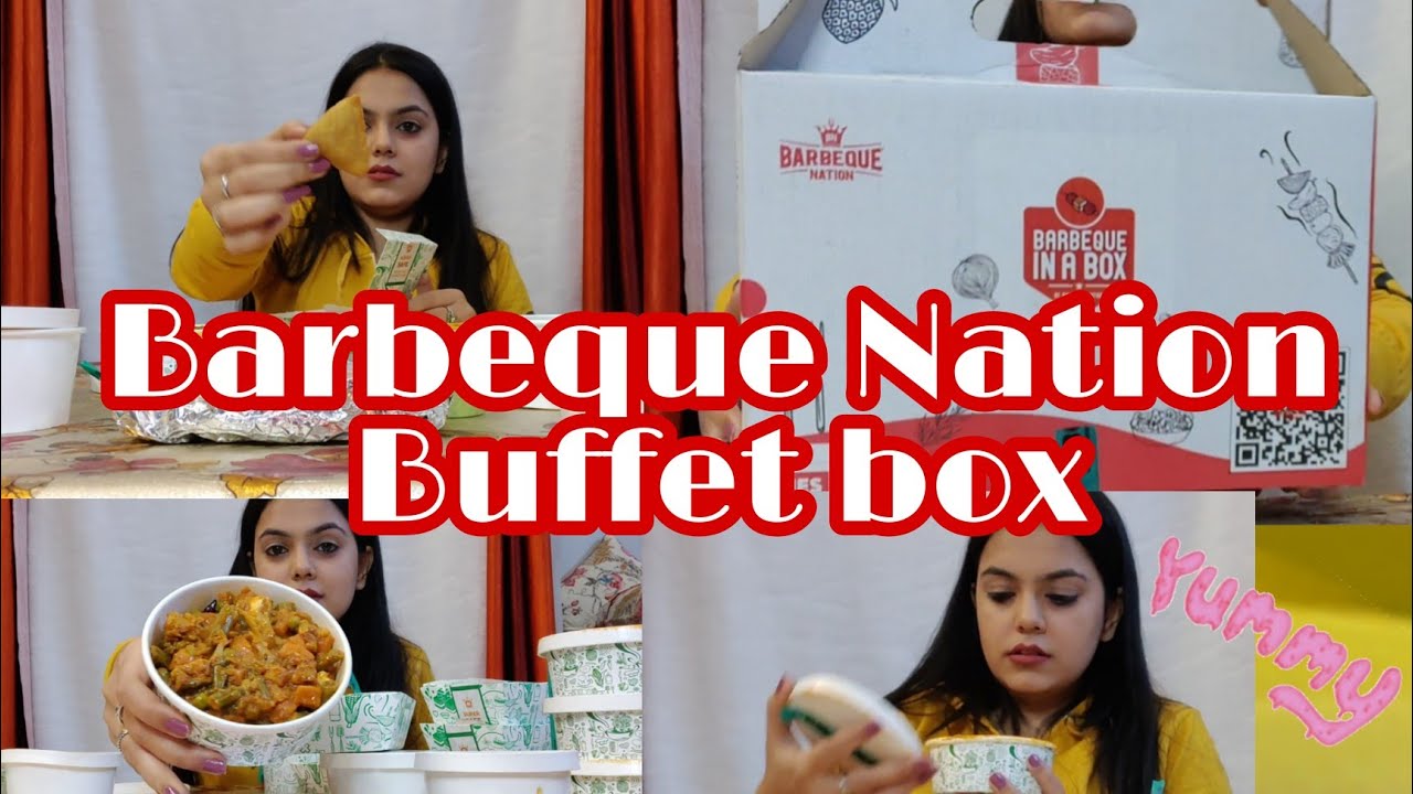 Barbeque Nation Buffet Box | Veg Box | The FashionBliss - YouTube