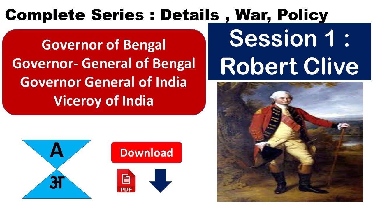 1st Governor of Bengal : Robert Clive - All Information - Modern ...