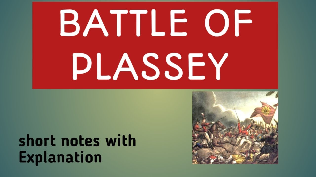 Battle Of Plassey (1757) || Modern Indian History || Notes || NCERT ...