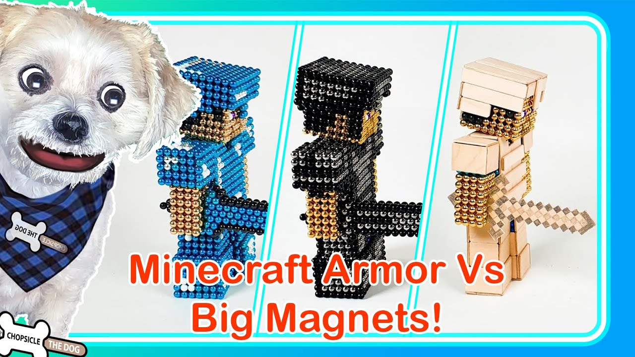 Minecraft Armor Against Monster Magnets? Magnetic Ball Reaction ...