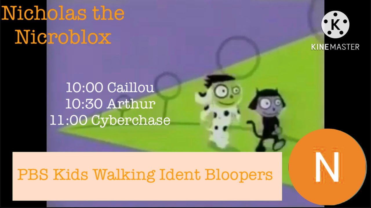PBS Kids Walking Ident Bloopers (VOLUME WARNING) - YouTube