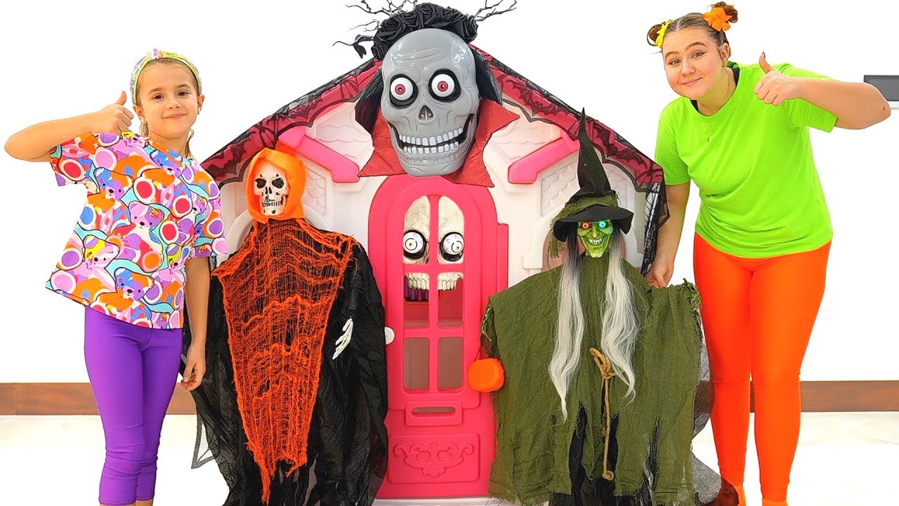 Ruby and Bonnie forgot about Halloween Trick or Treat story - YouTube