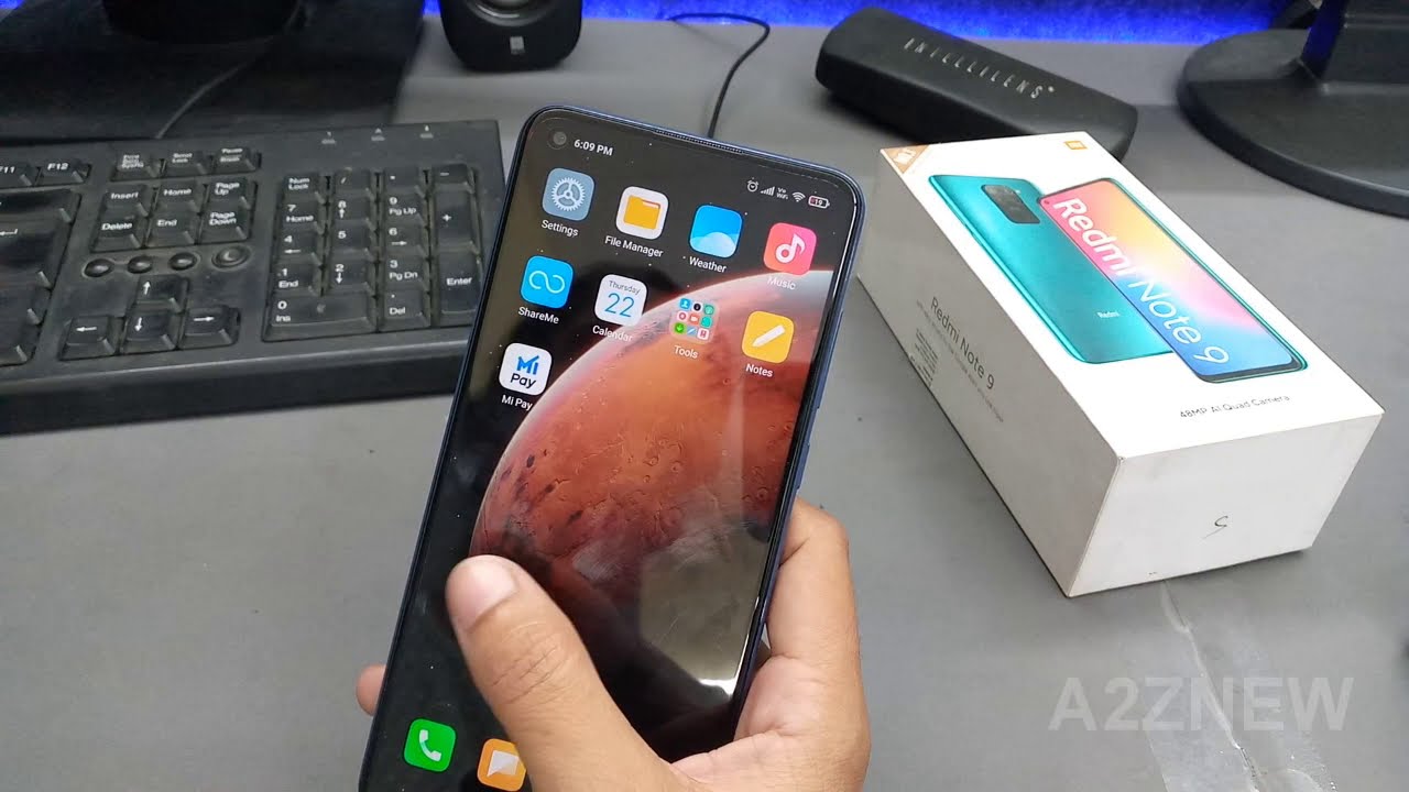 How To Set Pattern Lock In Redmi note 9 | Lock Screen Kaise Lagaen ...