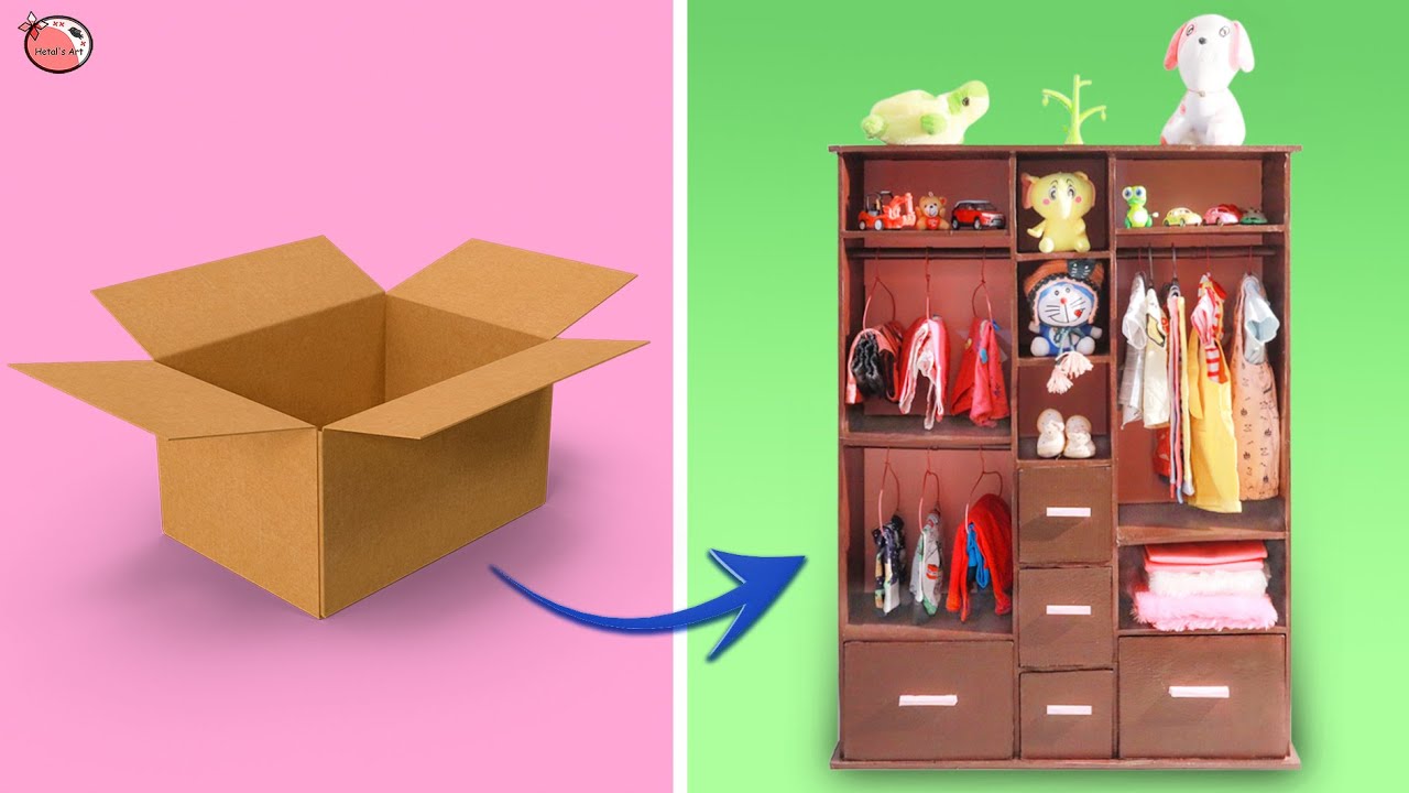 22 Incredible Cardboard Craft to Make at Home | Recycling Projects ...