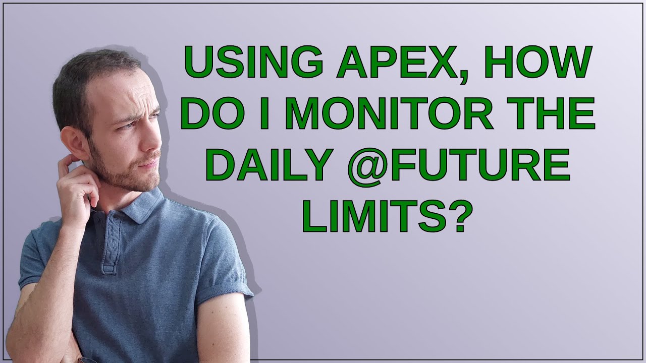 Salesforce: Using Apex, how do I monitor the daily @future limits ...