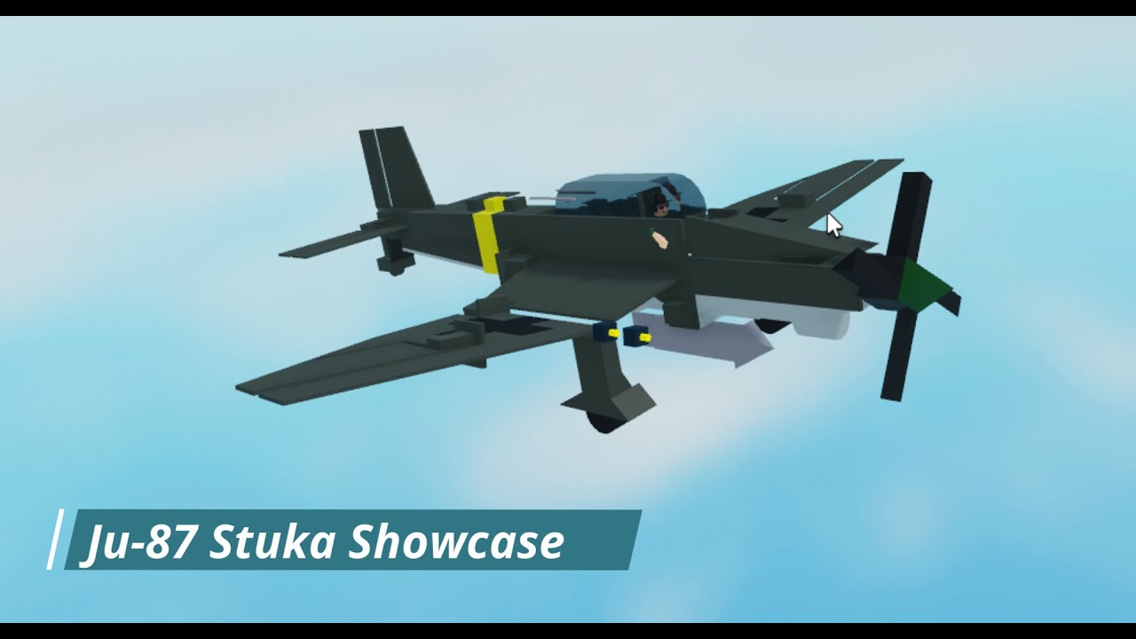 Plane Crazy Ju-87 Stuka Showcase - YouTube