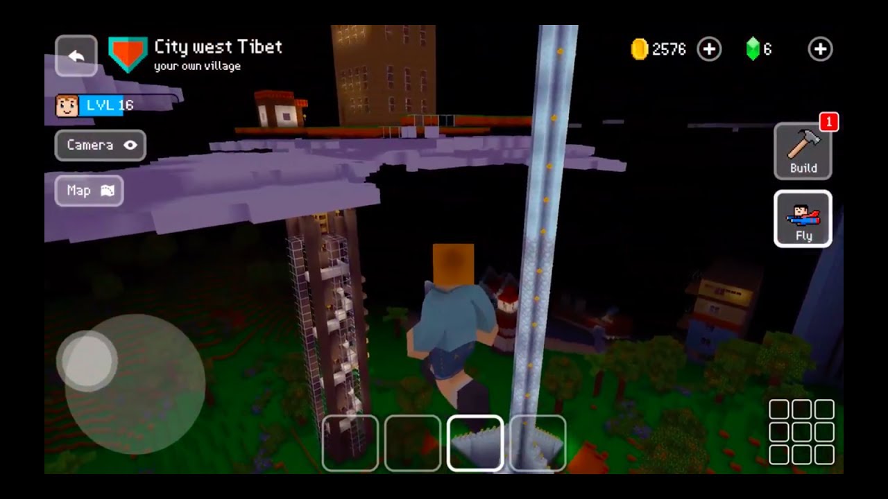 Block Craft 3D Mobile Gameplay " My Secret place " - YouTube