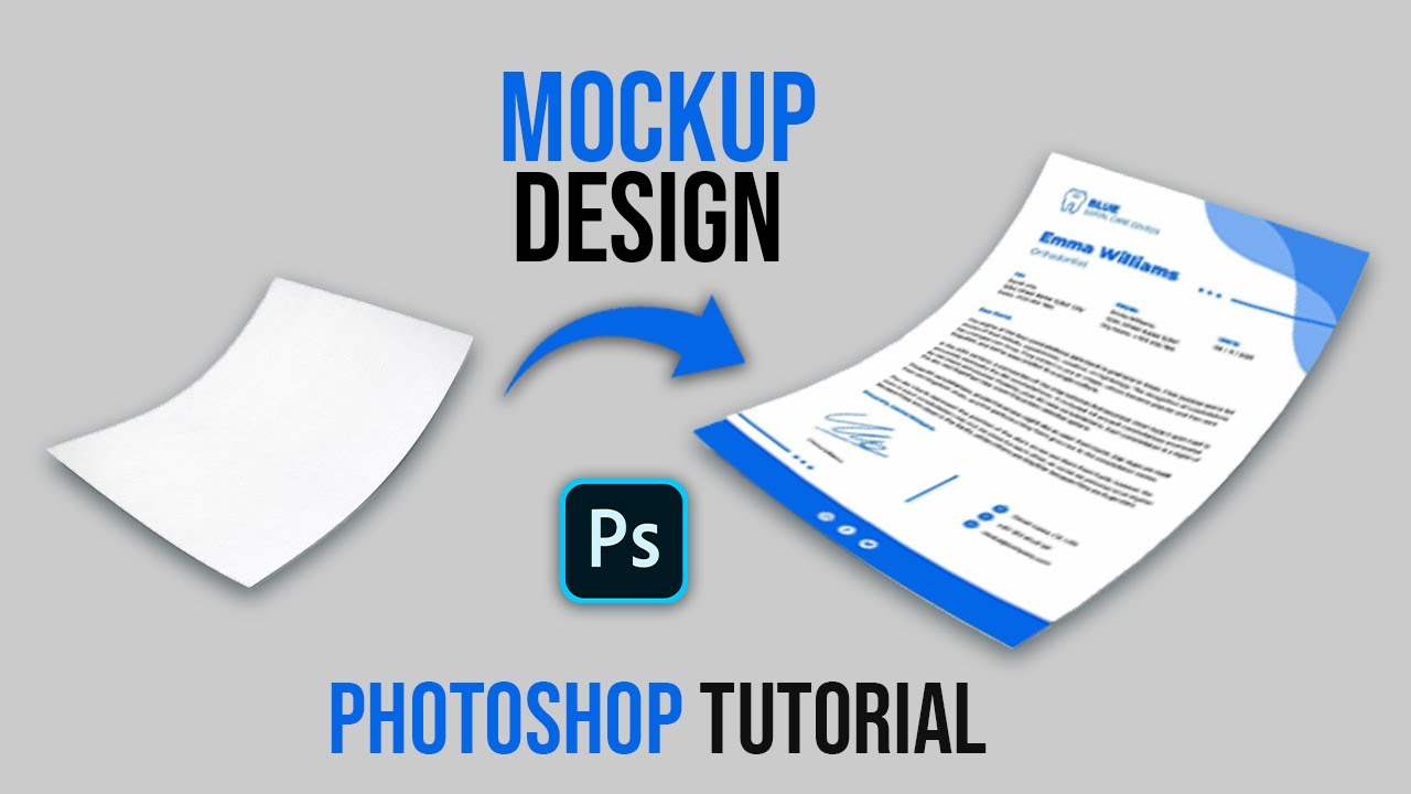 How To Place Design ON Mockup | Mockup IN Photoshop | Photoshop ...