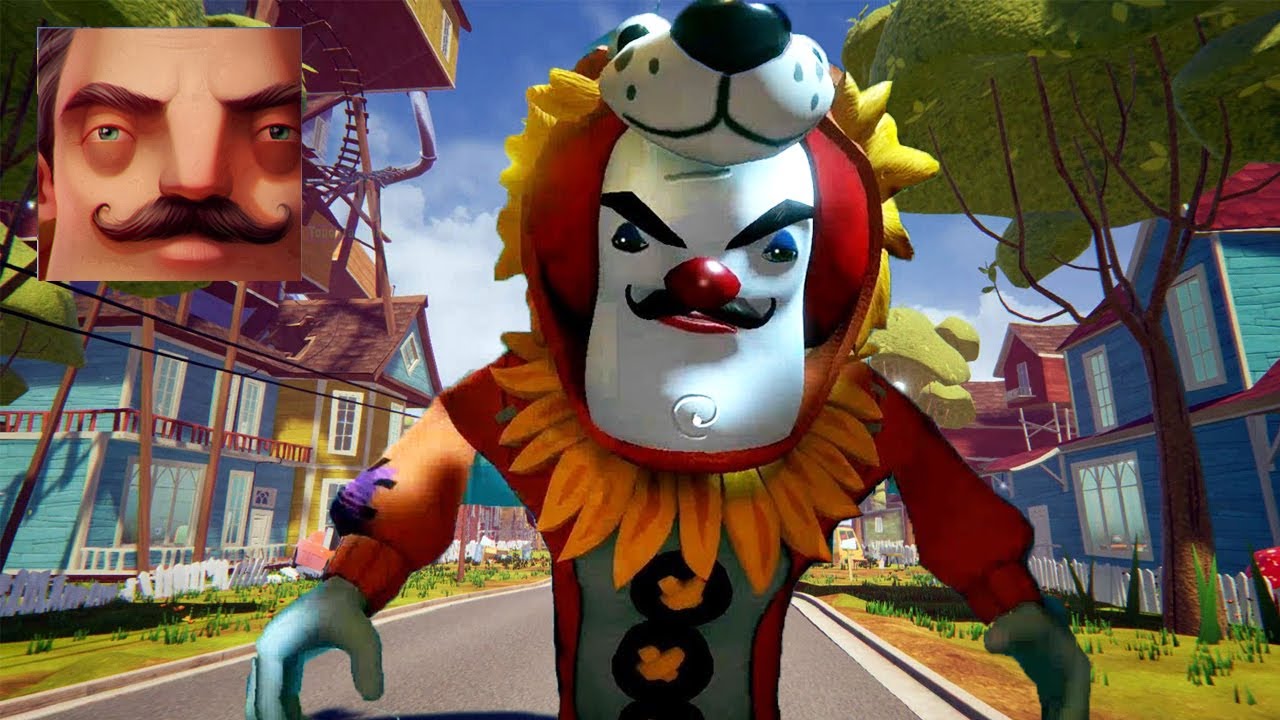 Hello Neighbor - My New Neighbor Butcher Big Lion (Secret Neighbor) Act ...