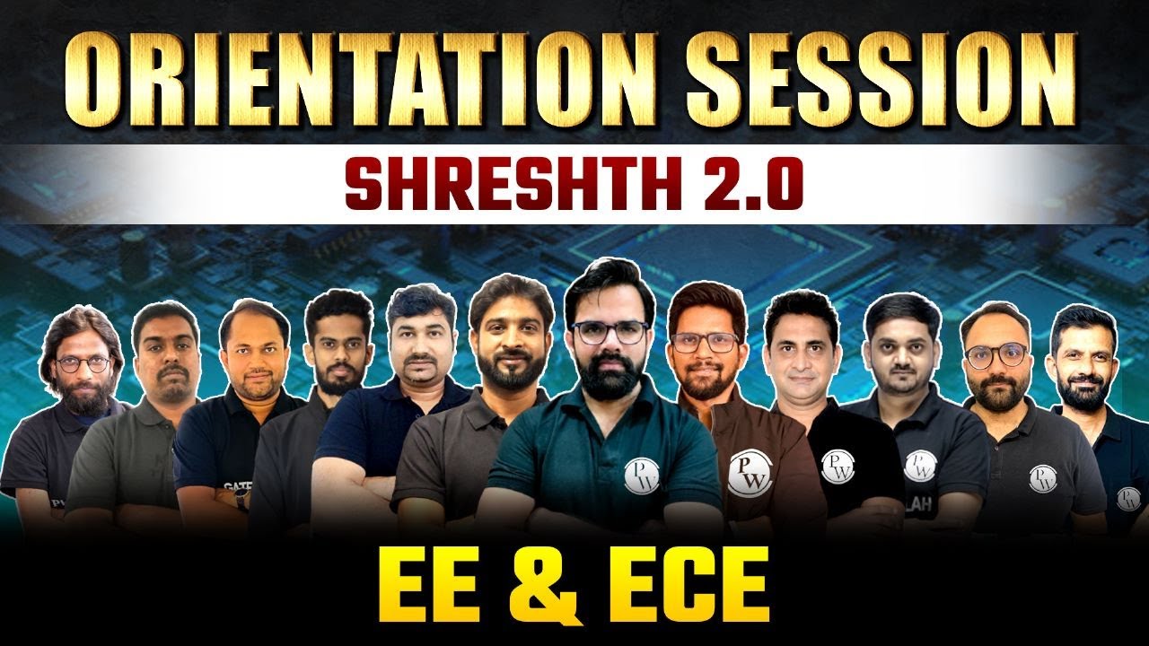 Orientation Session | Shreshth 2.0 (Batch - B) | Electrical ...