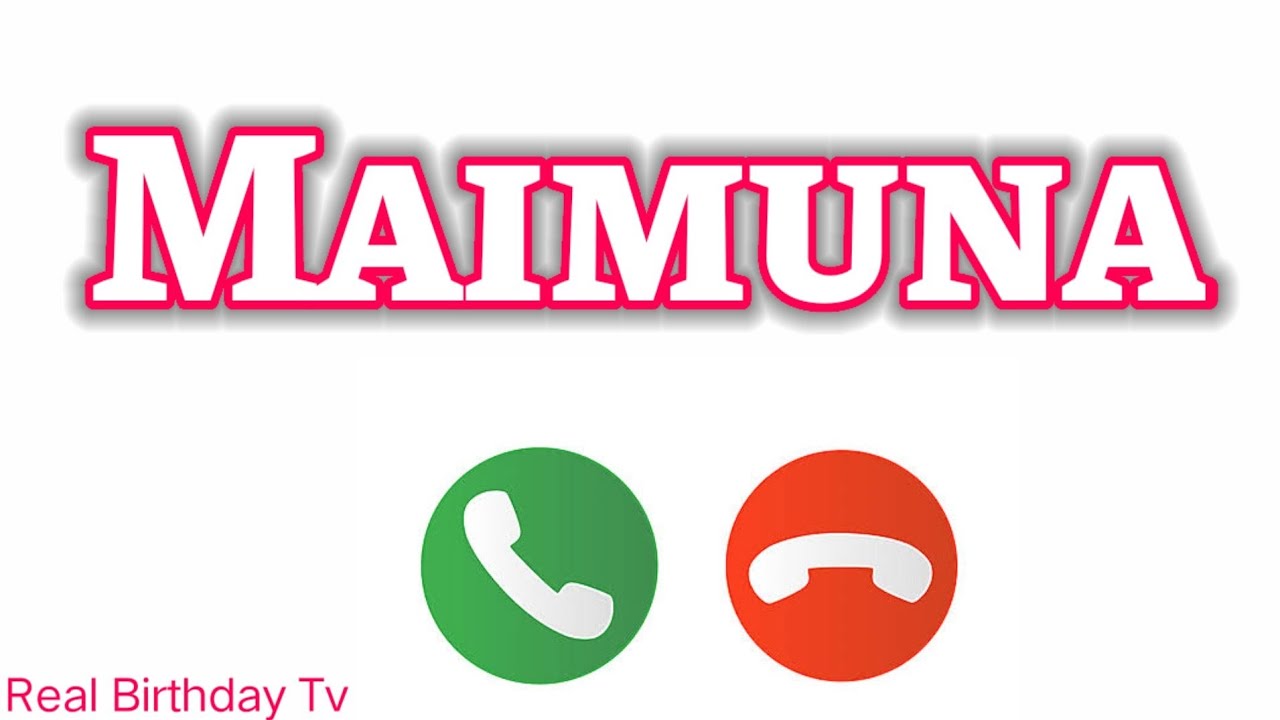 Maimuna Name Ringtone / Maimuna Naam ki Ringtone / Maimuna Ringtone ...