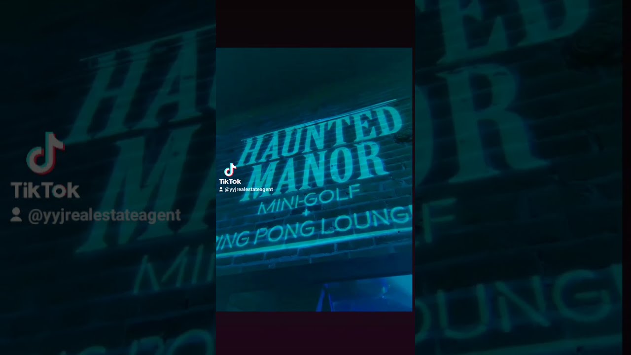 Haunted Manor Mini-golf, Victoria BC - YouTube