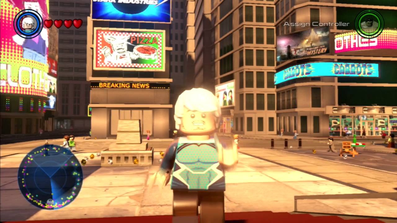 LEGO Marvel's Avengers Times Square Quicksilver - YouTube