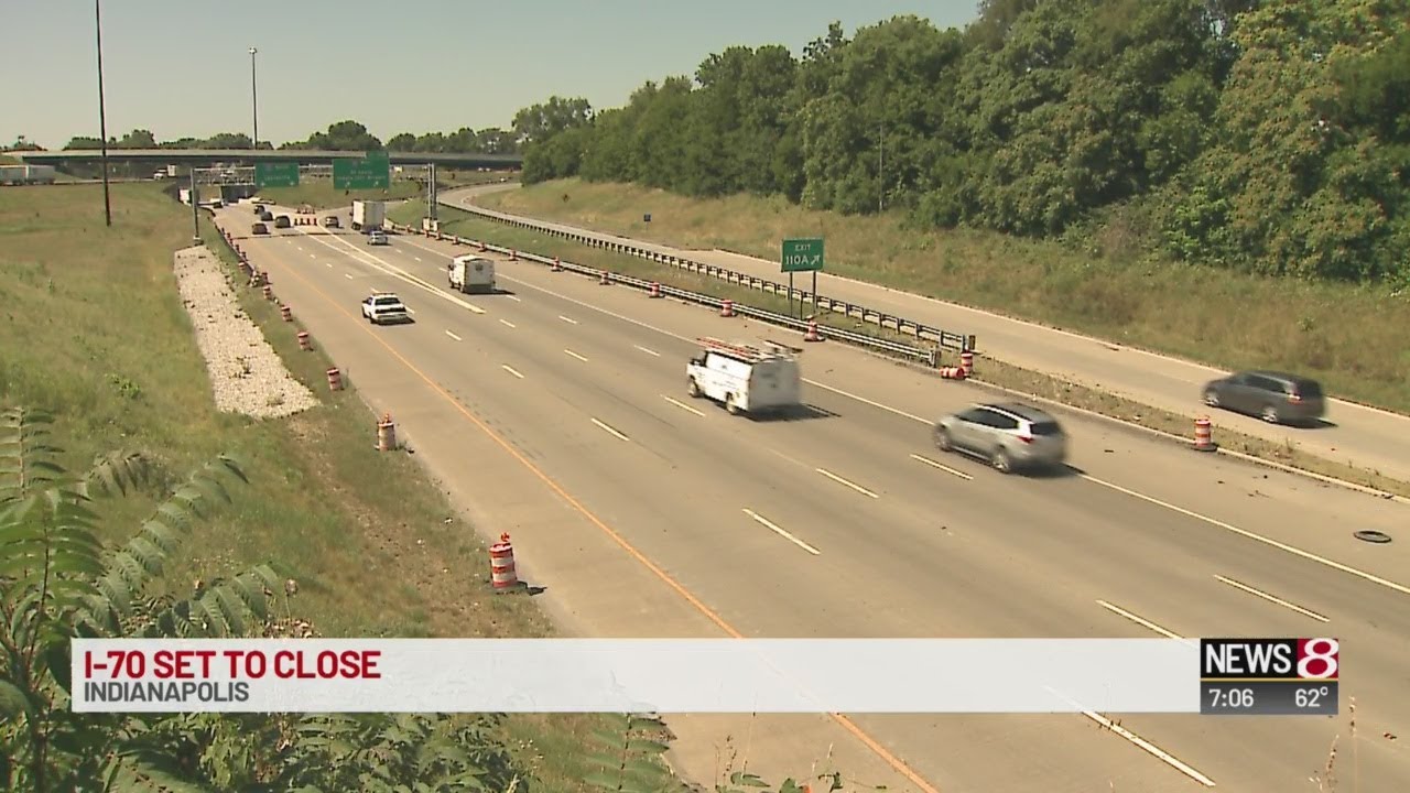 Here’s how you can get around the upcoming I-70 closure - YouTube