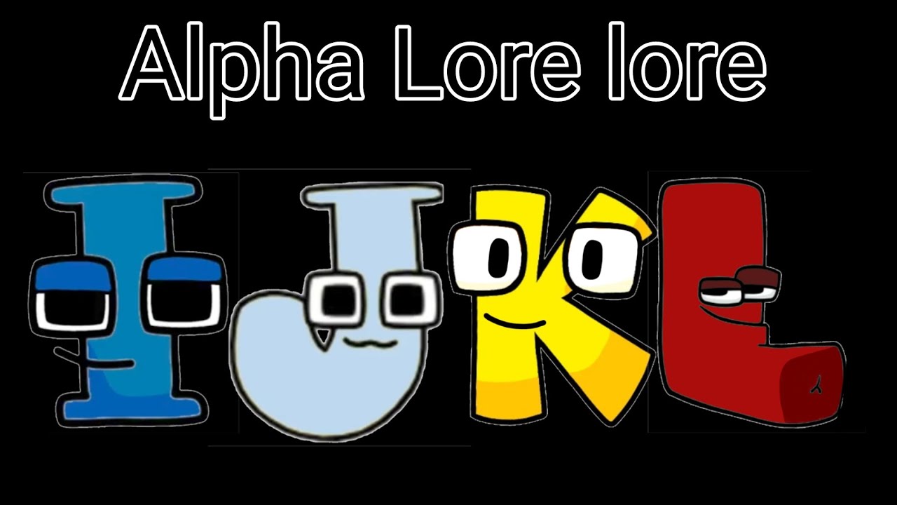 Mi Alpha Lore Lore pero con mi Alphabet Lore parte 2 (I-L) - YouTube