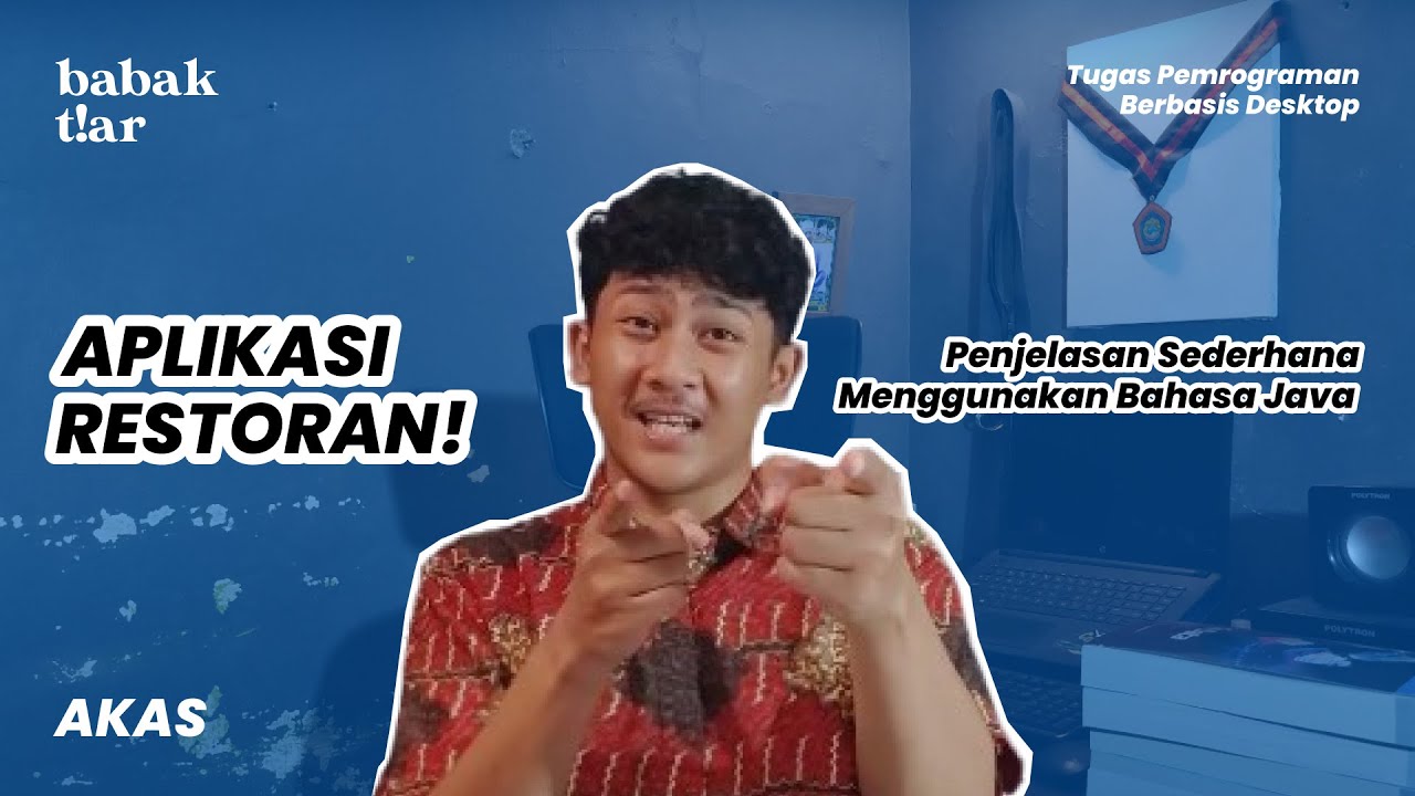 Aplikasi Menu Restoran Sederhana | Tugas 1 Pemrograman Berbasis Desktop ...