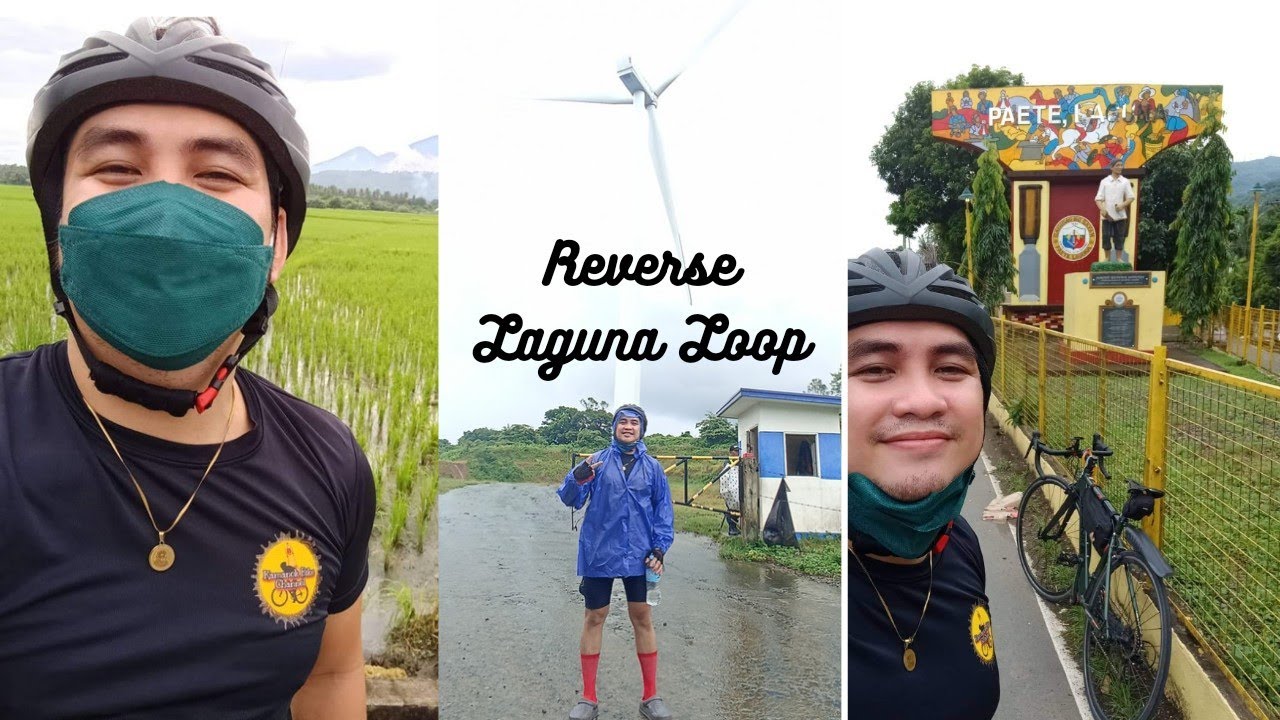 Reverse Laguna Loop.( Short Vlog.) Ang Sarap mag Solo Ride sa laguna loop mga KaManok - YouTube