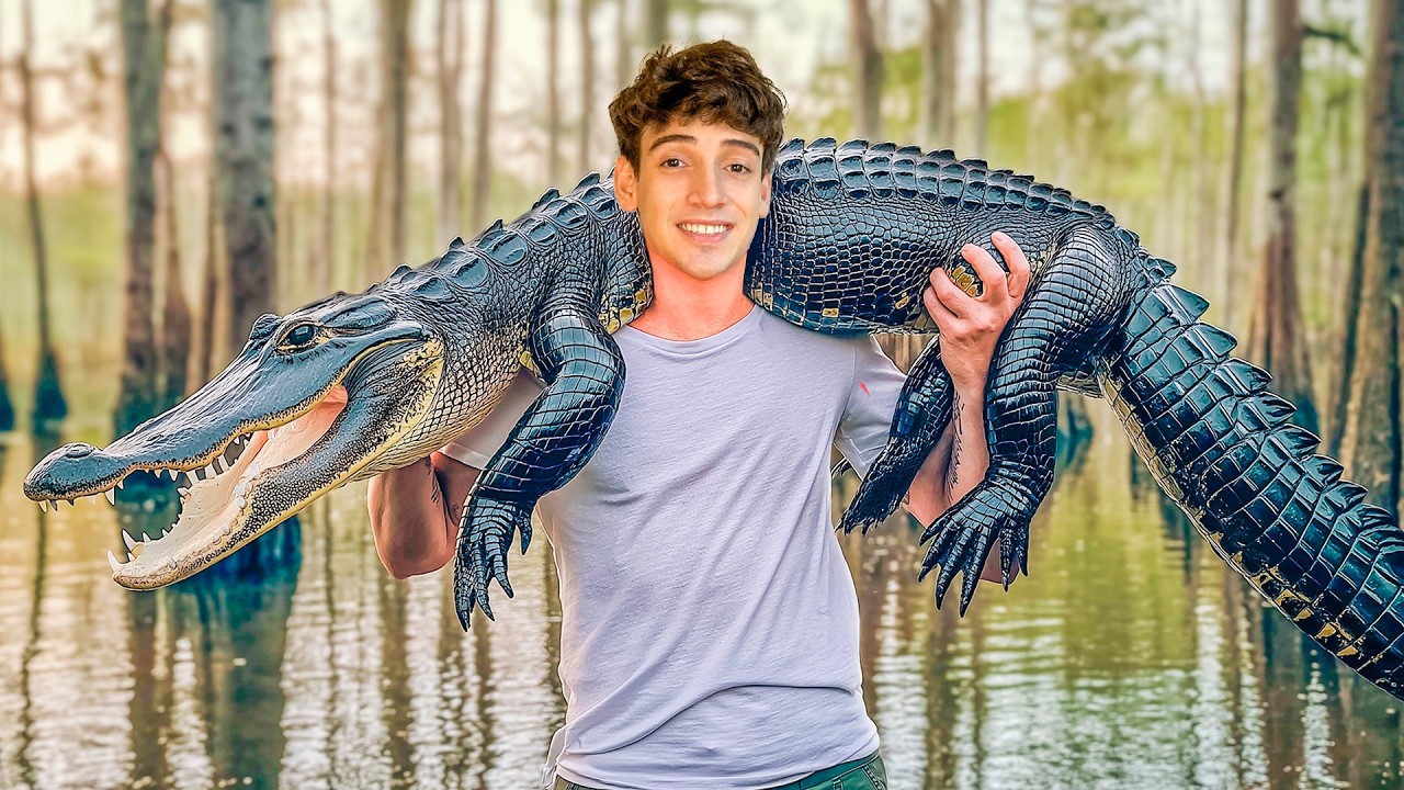 🩸Cazando Cocodrilos con las Manos por 72 Horas🩸con @DilaneSalvaje - YouTube