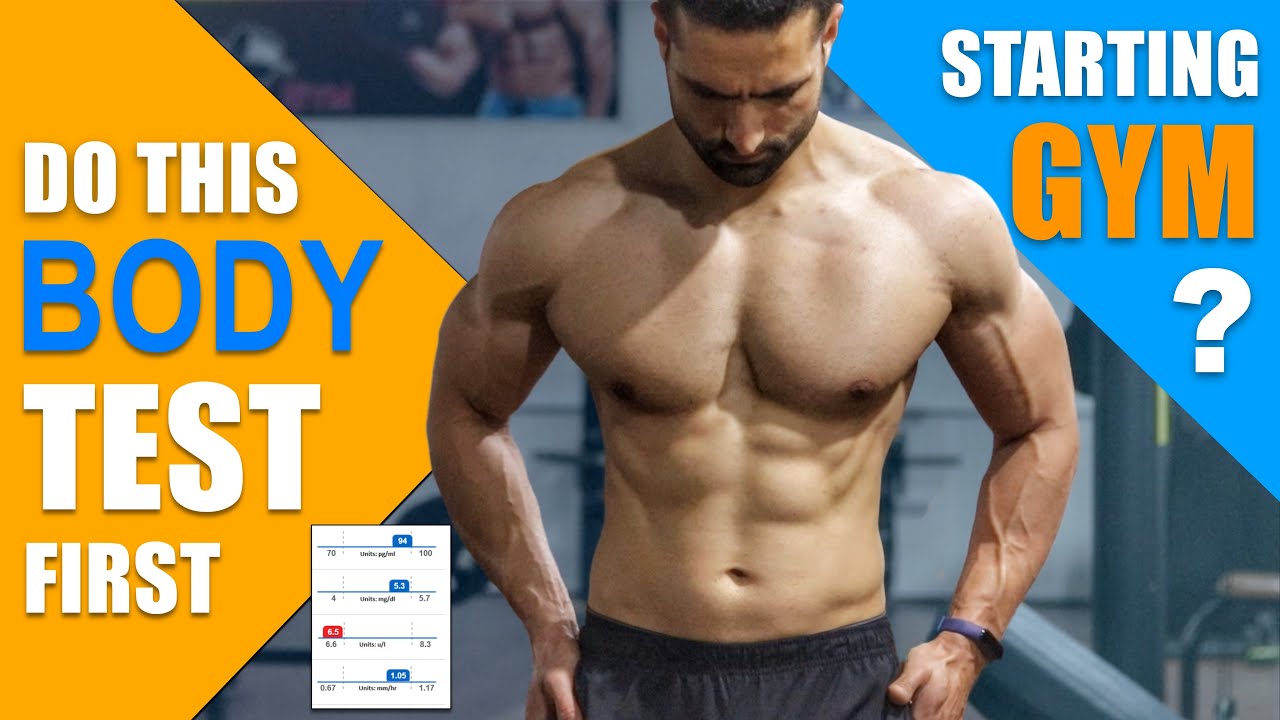 At Home BODY TESTS Before Joining GYM. Best Results From Diet And ...