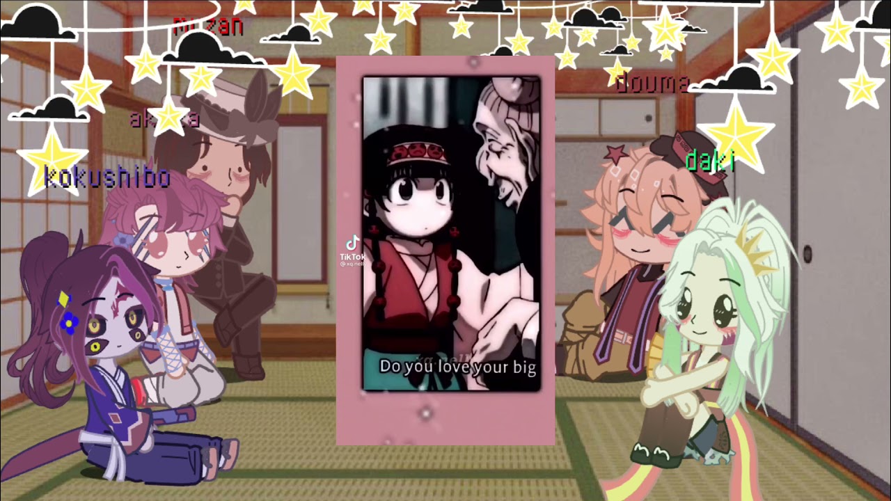 ꧁Uppermoons+muzan react to y/n as muzans daughter꧂ - YouTube