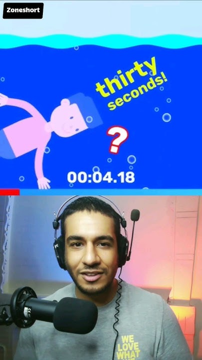 چند ثانیه میتونی زیر آب بمونی🏊♂️ Youtube