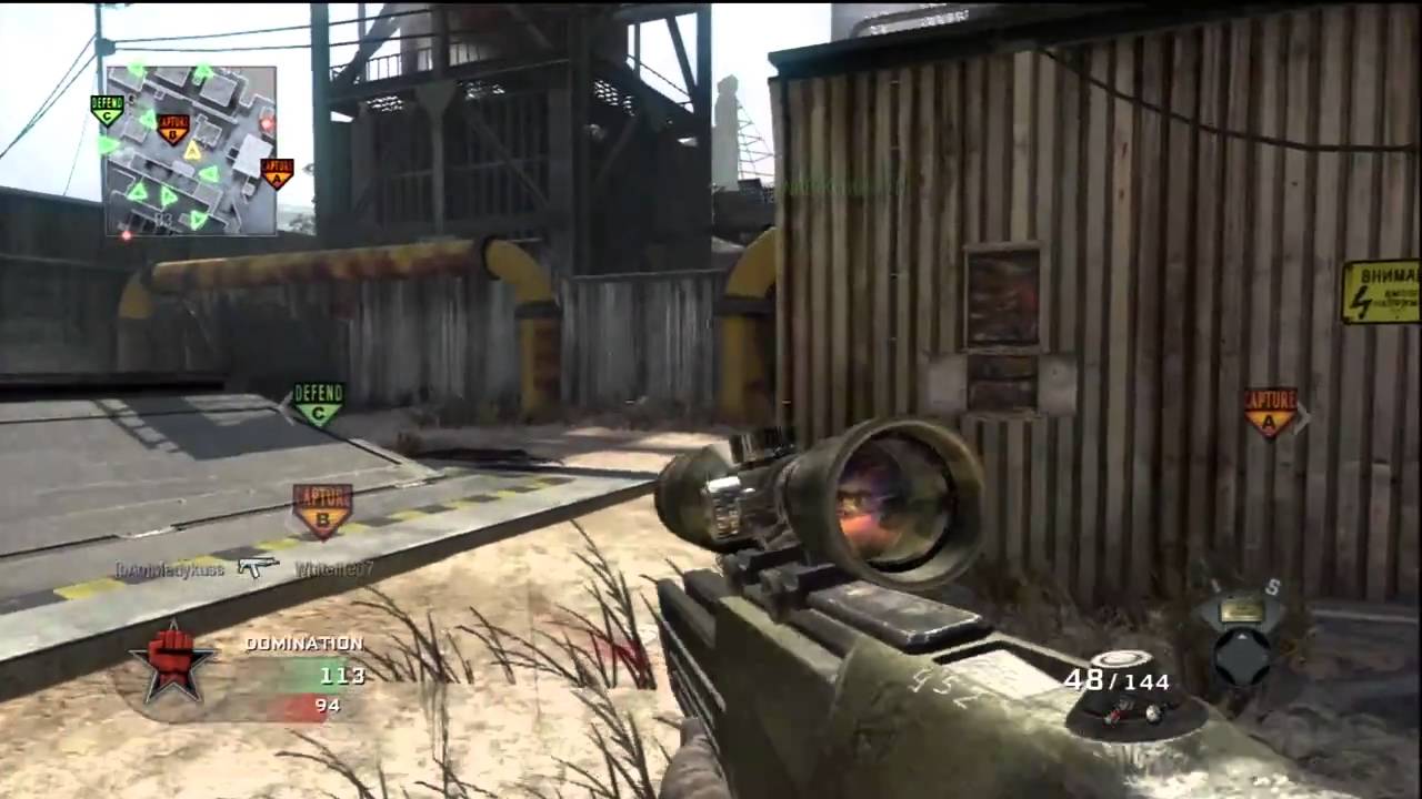 Dah Game360, Call of Duty Black Ops 52-10 on Radiation with G11 Sniper ...