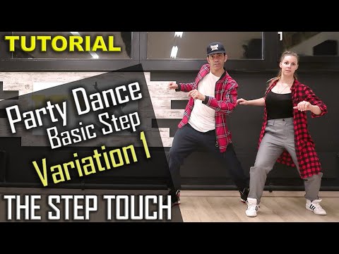 Party Dance Basic Step: The Step Touch - Variation 1 | Beginner ...