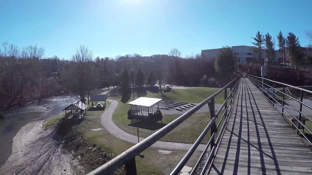 The Old Pine Bridge in Spruce Pine, NC - YouTube