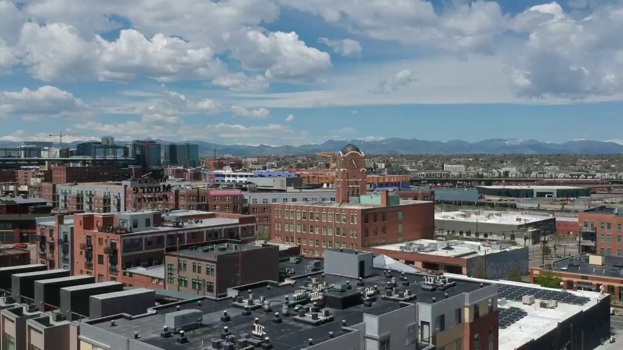 Denver Drone Morning Flight - YouTube