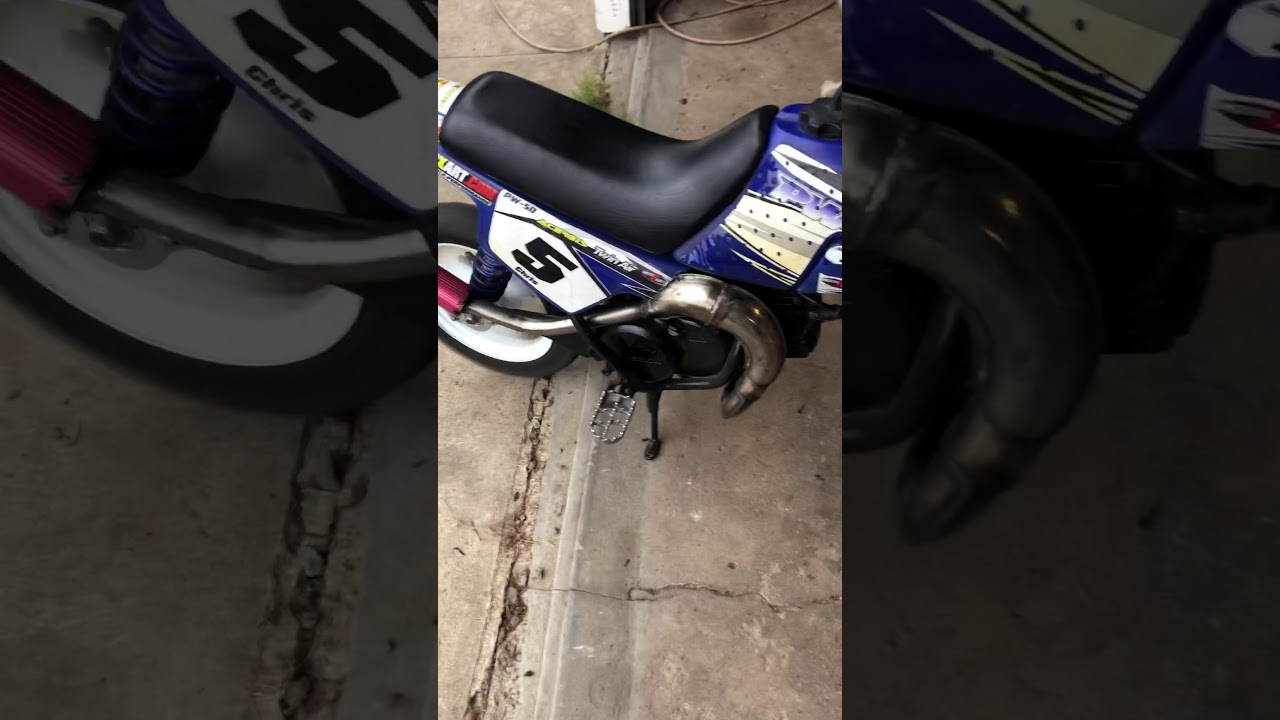 Pw50 modified Fast modification Upgrade Australia - YouTube