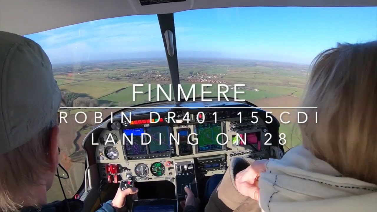 Finmere airfield visited in a Robin Aircraft DR401 - YouTube