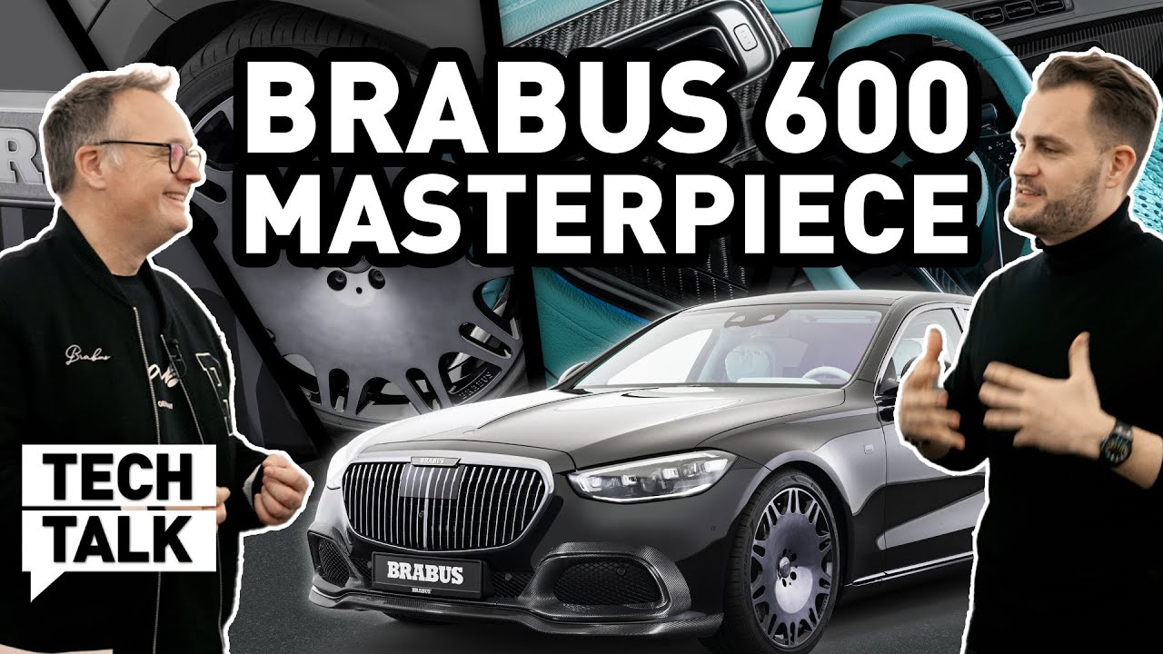 THE ULTIMATE LIMOUSINE?! 🤔 Maybach Goes BRABUS Masterpiece | #TechTalk ...