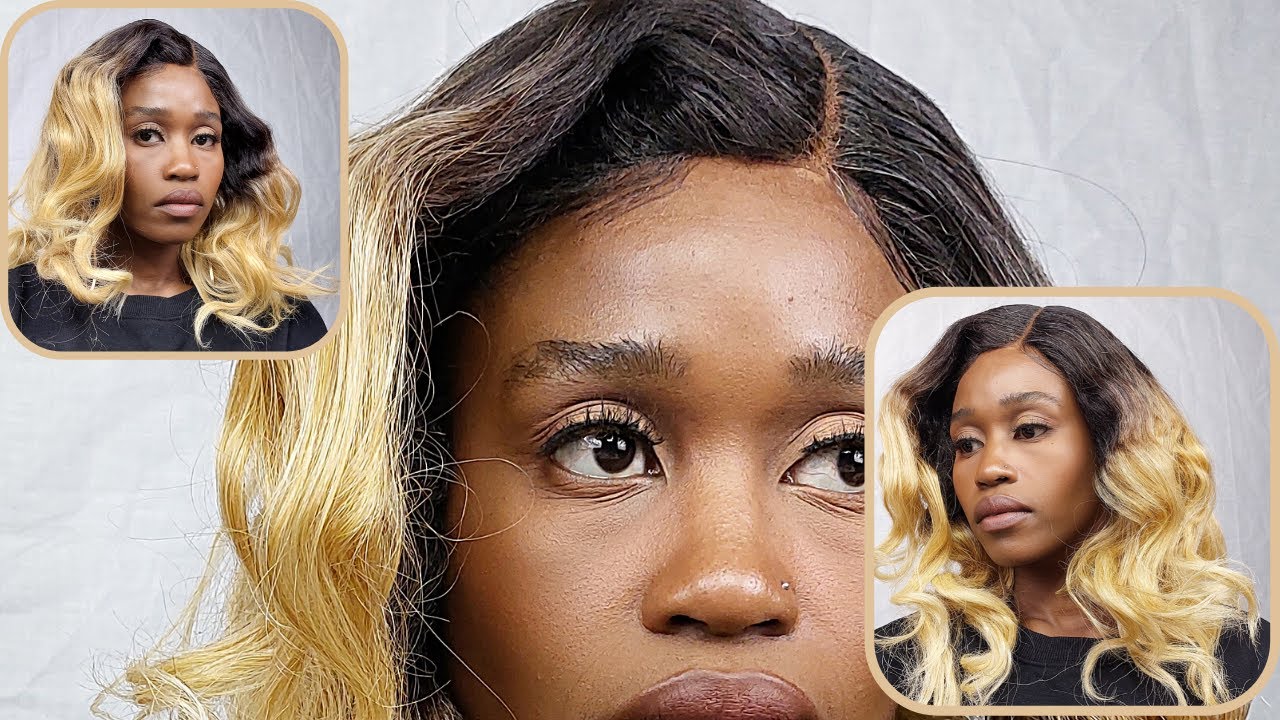 The QUICKEST Method To Install A Synthetic T part Wig| Takealot Hair ...