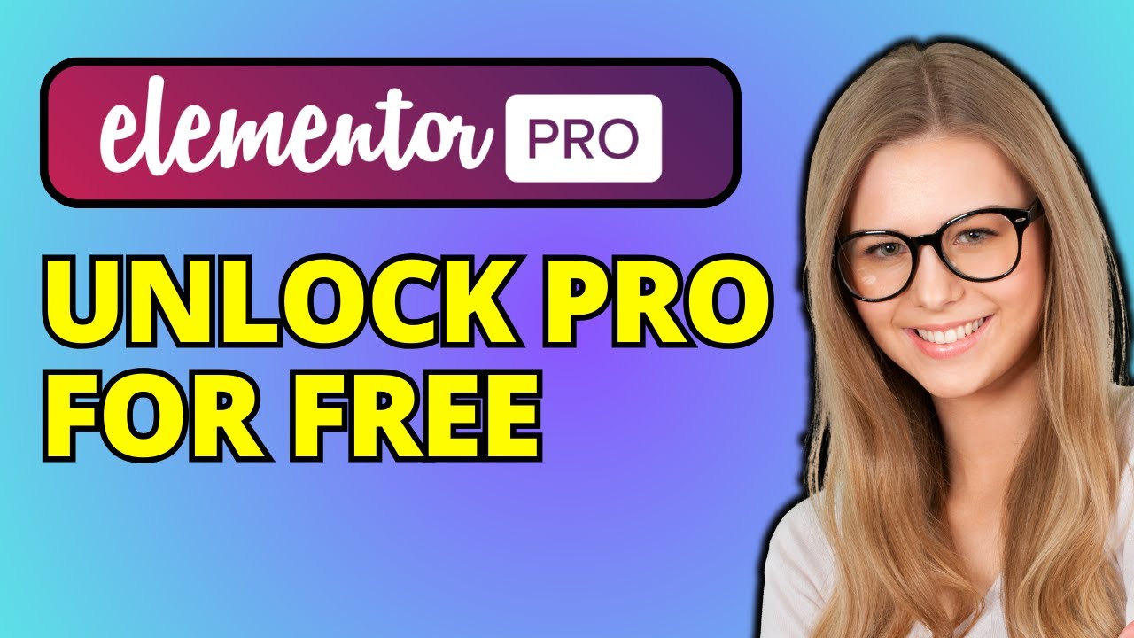 How To Download Elementor Pro For Free - YouTube