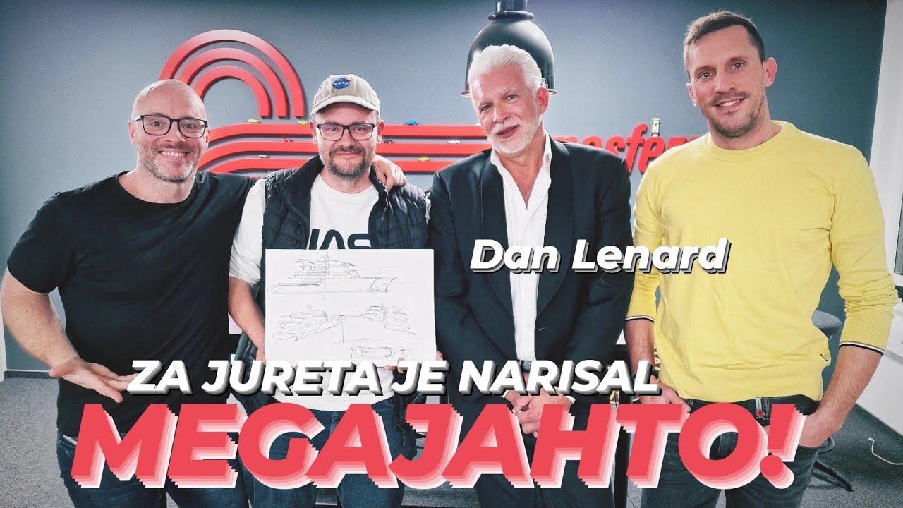 Dan Lenard - Narisal megajahto za Jureta! - Podcast #64 - YouTube