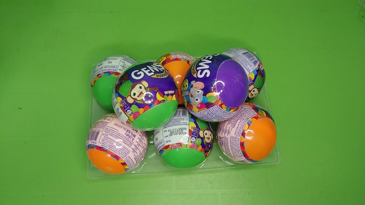 Cadbury gems ball with new gift - YouTube