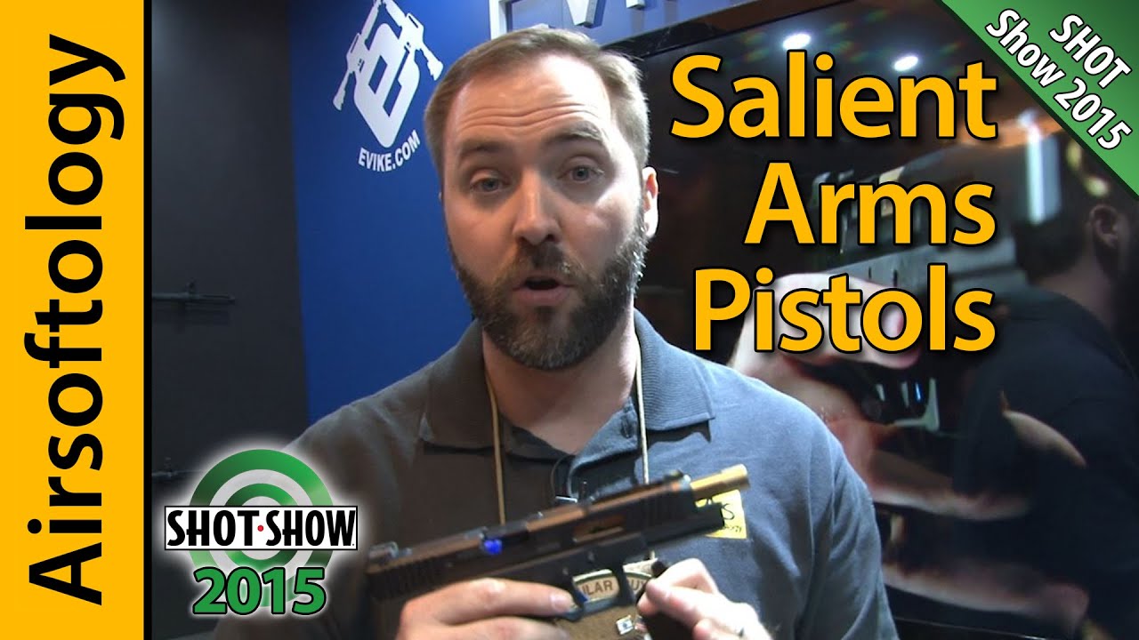 A Licensed Salient Arms Glock Airsoft Pistol is Here! | SHOT Show 2015 ...