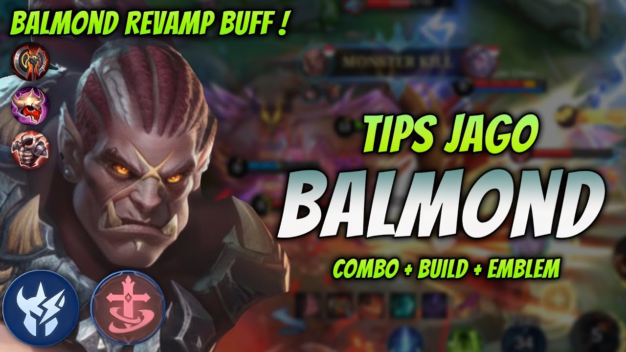 CARA MAIN BALMOND BUFF ! BUILD & EMBLEM BALMOND TERBARU 2025 ...