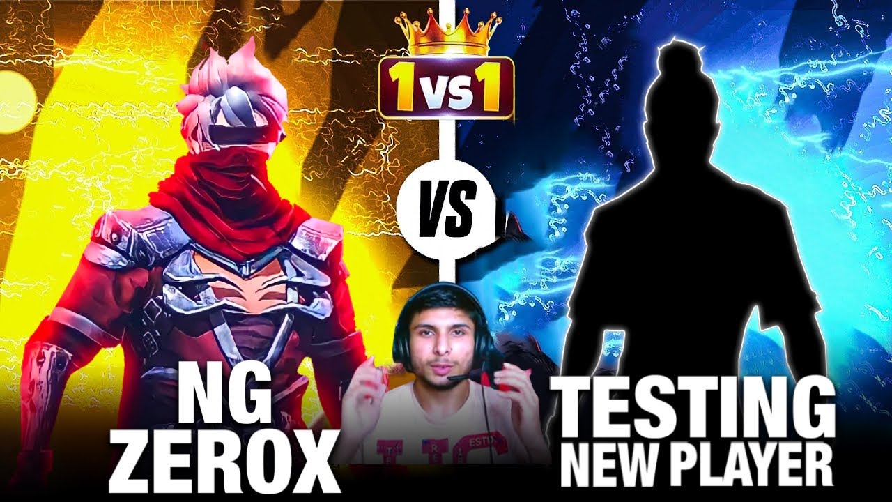 NG Zerox 🔥 Vs Testing New Player 😱 || 1 V 1 NONSTOP LIVE AFTER LONG ...