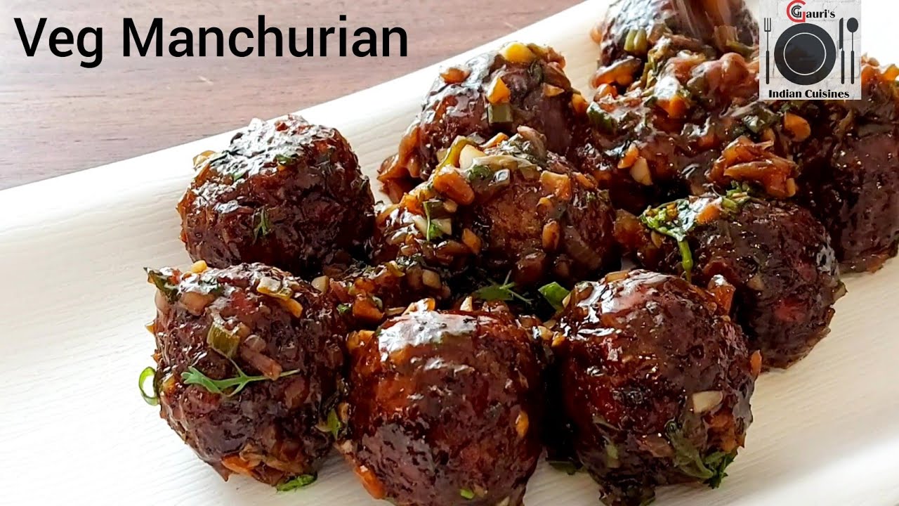 Easy Veg Manchurian Recipe | Make street style dry manchurian at home ...