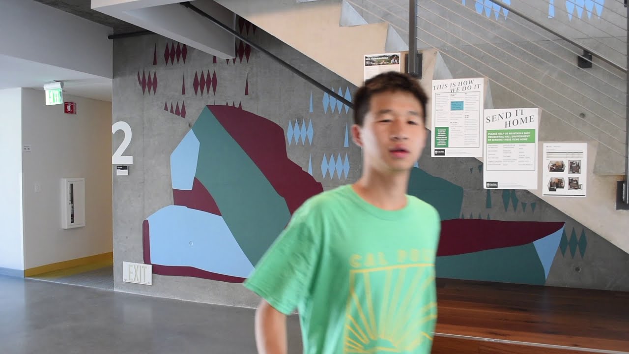 cal poly dorm tour: tsɨtkawayu (yakʔitʸutʸu) - YouTube