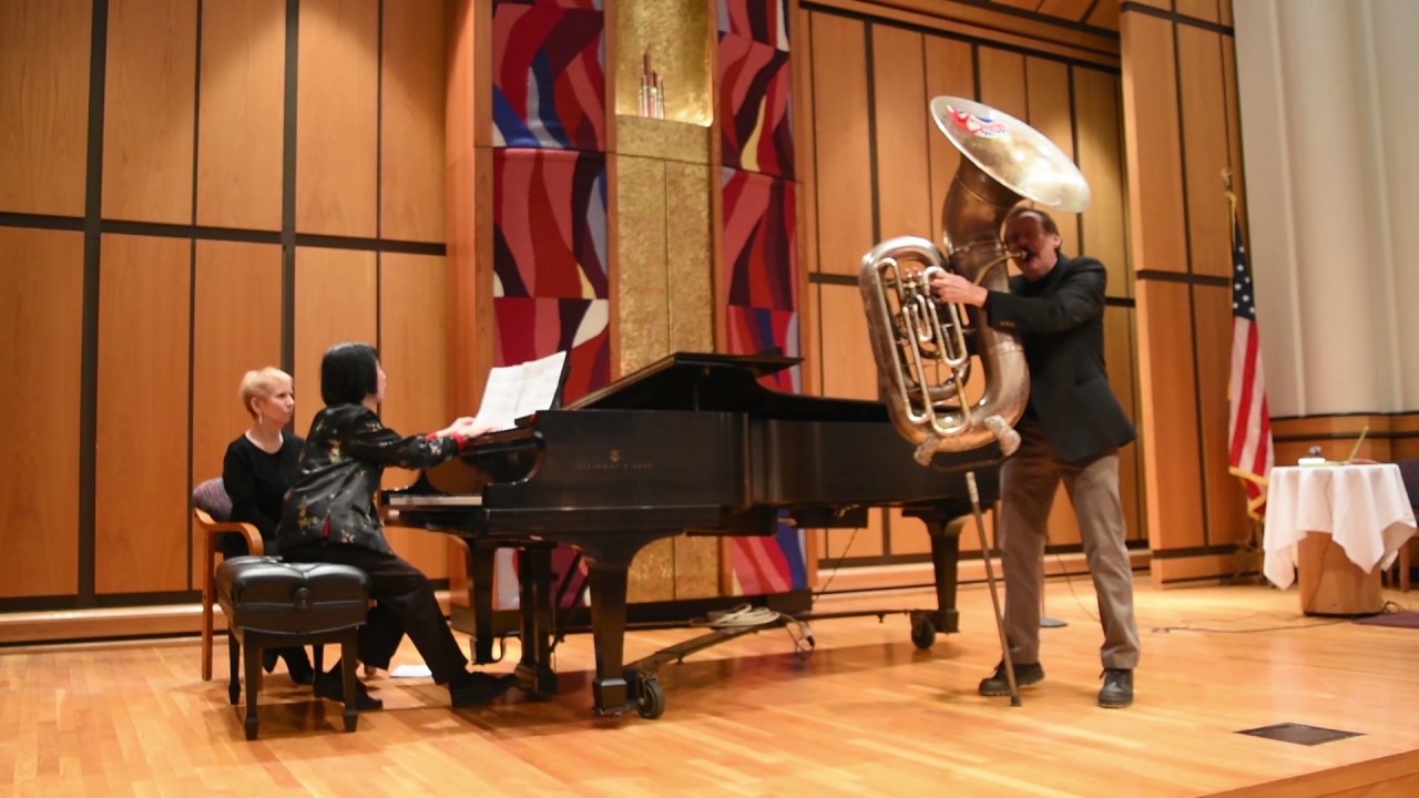 Requiebros by Cassadó, tuba solo with Yeeha Chiu on piano accompanist ...