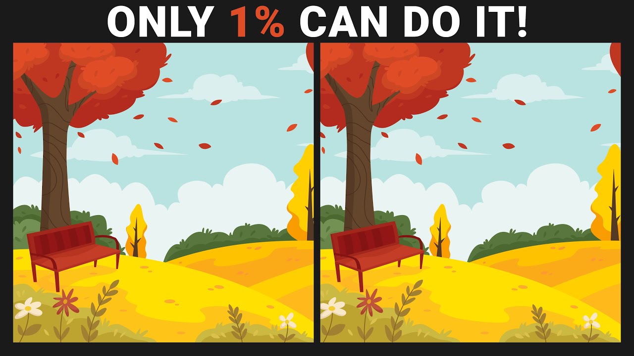 This Test is Nearly Impossible! How Many Differences Can You Find? Find ...