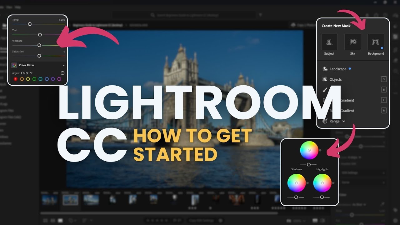 How to Use Adobe Lightroom CC Mobile on Desktop - YouTube