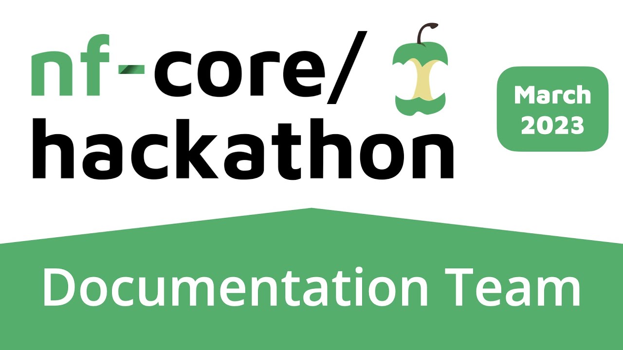 nf-core/hackathon March 2023: Documentation Team Intro - YouTube
