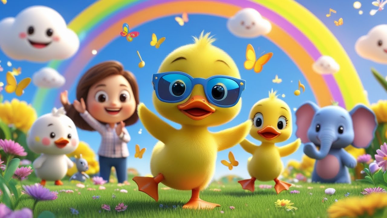 🦆💛 Baby Duck Doo Doo Doo – Funny Dance & Learning Time for Kids Cute ...
